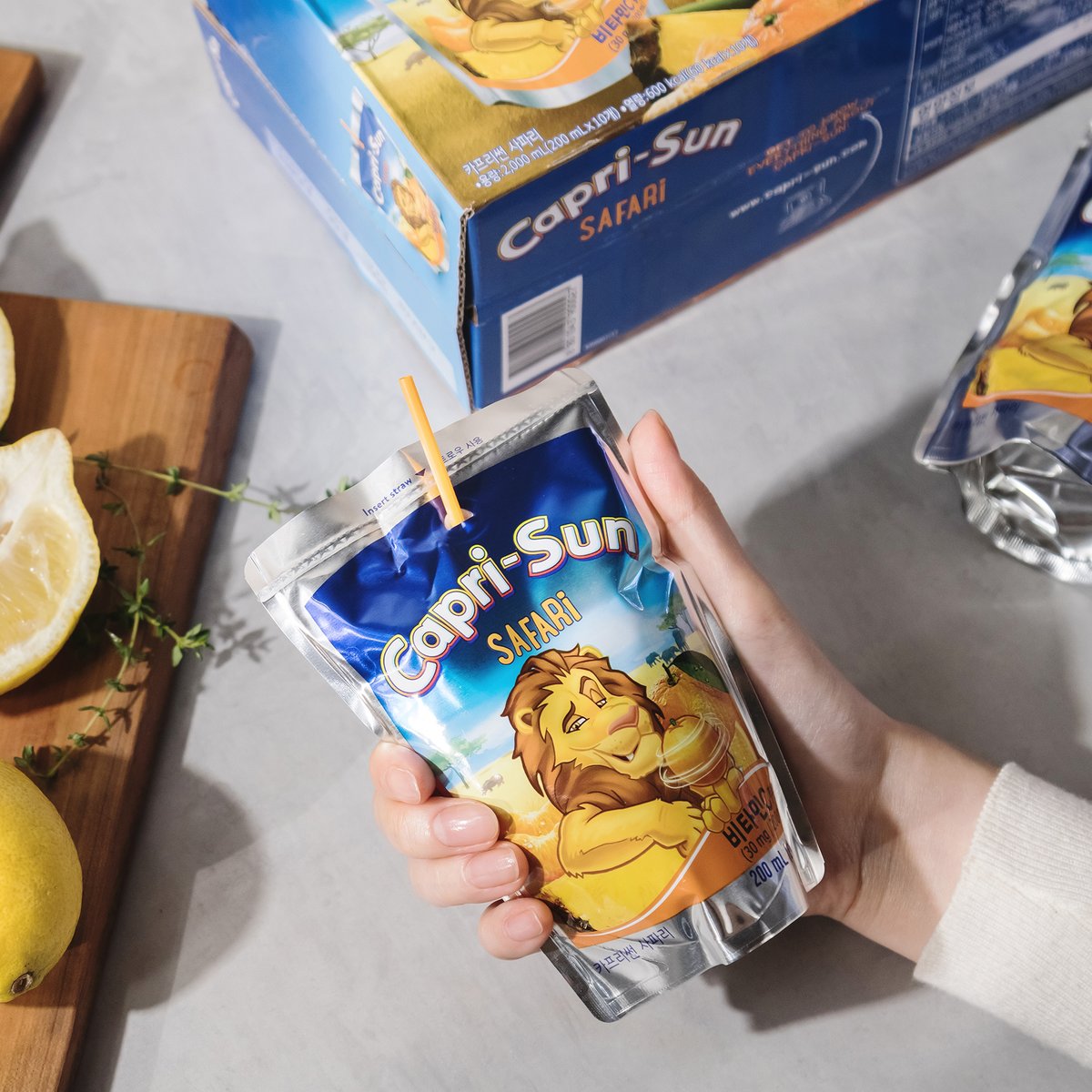 농심 카프리썬 사파리 200ml Capri Sun Safari Sarangmartsg