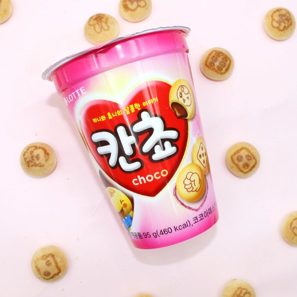 롯데 칸쵸 컵 88g | Kancho Choco Biscuit– sarangmartsg