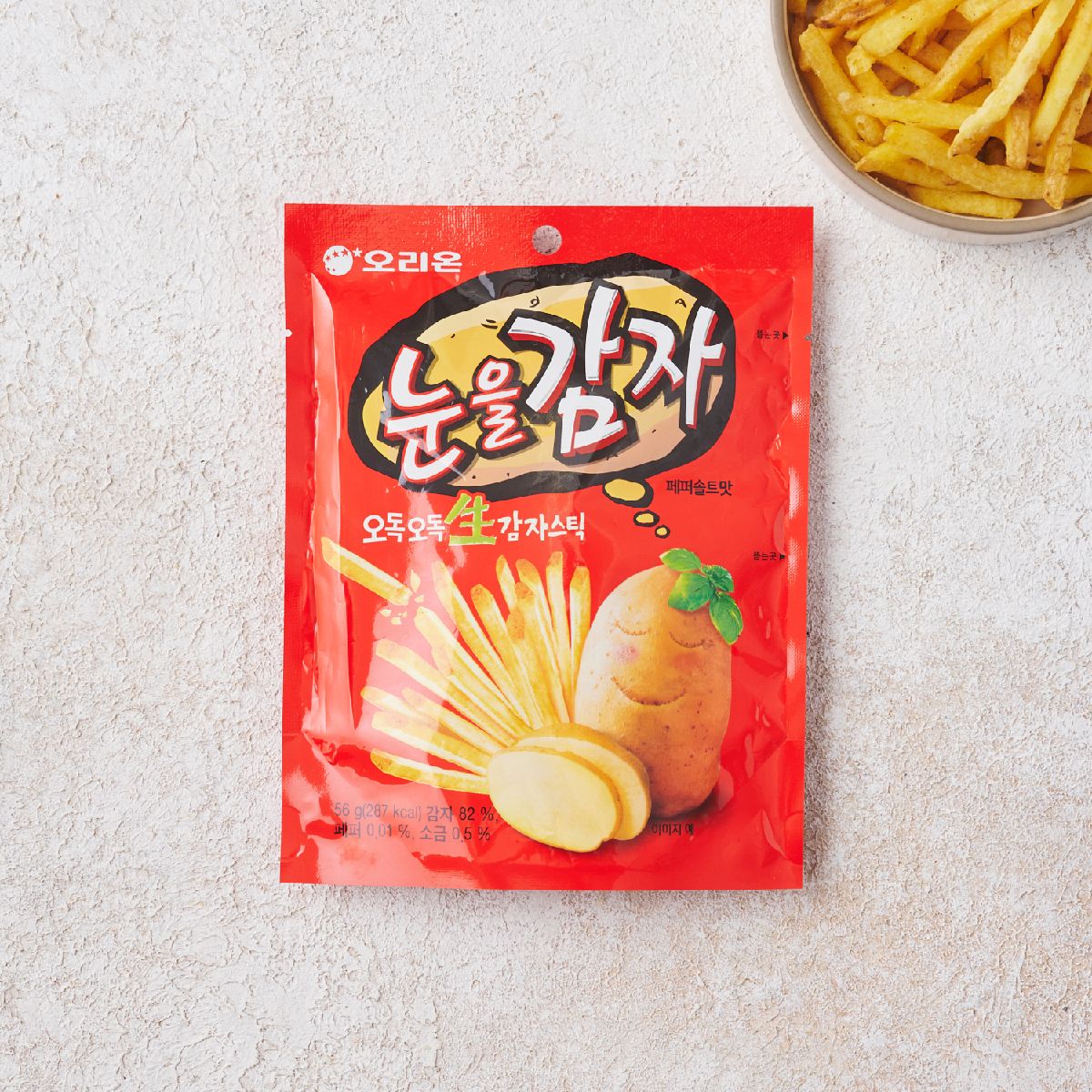 오리온 눈을감자 56g | Nunel Gamja Real Potato Stick | sarangmartsg