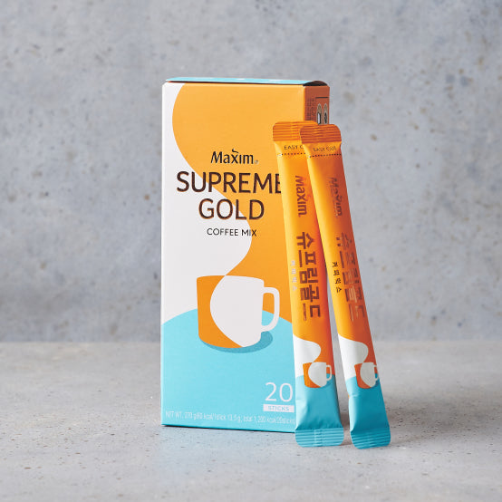 동서 맥심 슈프림 골드 270g(20Sticks) | Maxim Supreme Gold Instant Coffee ...