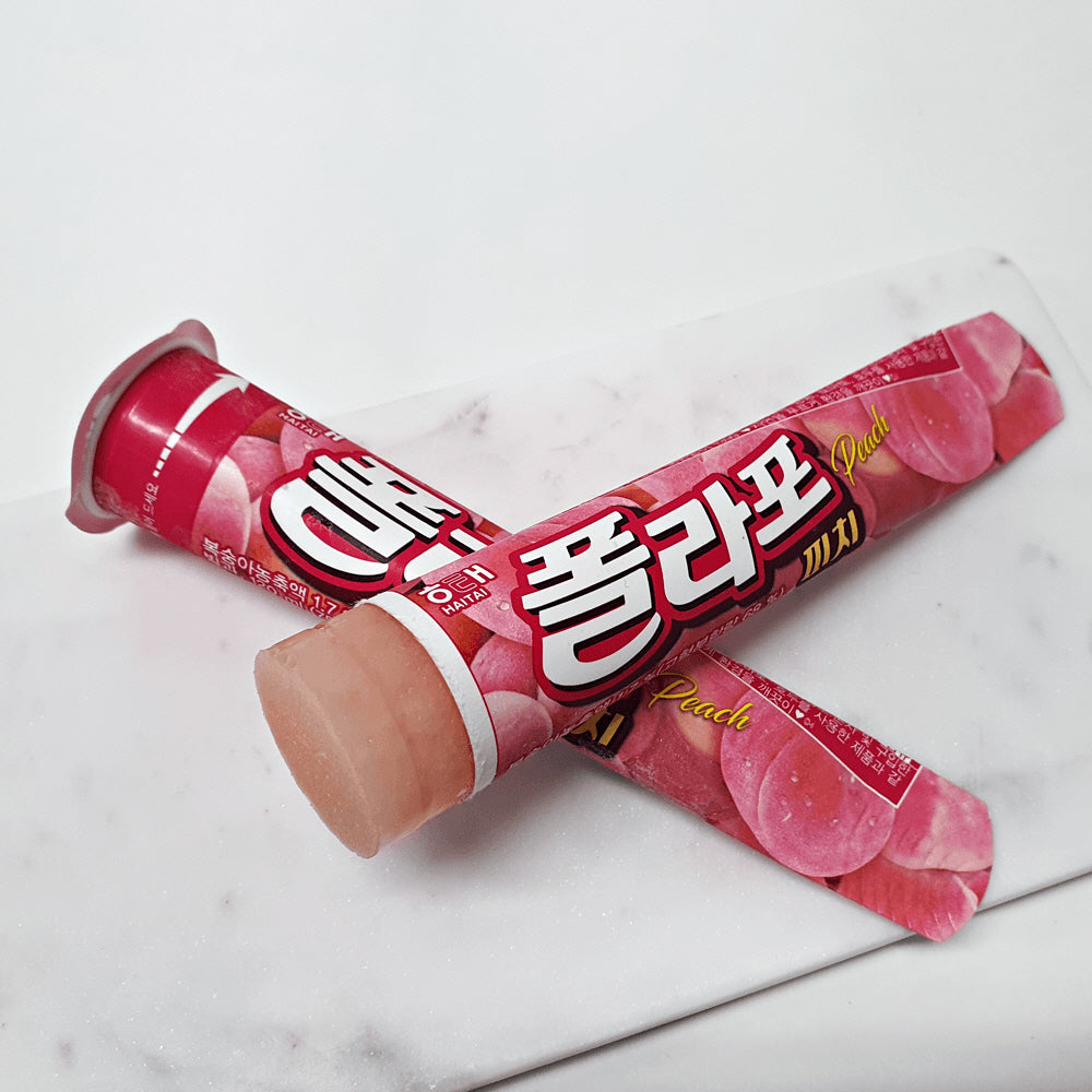 해태 폴라포 피치 120ml | Pollapo Peach Ice Cream | sarangmartsg