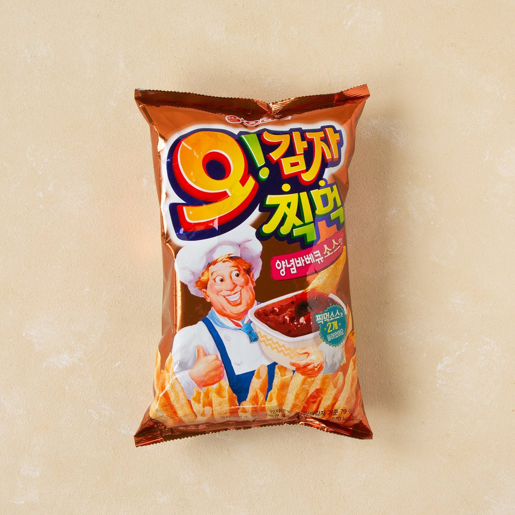 오리온 오감자 찍먹 양념바베큐 75g | Oh! Gamja with BBQ sauce | sarangmartsg