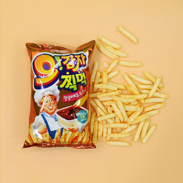 오리온 오감자 찍먹 양념바베큐 75g | Oh! Gamja with BBQ sauce | sarangmartsg