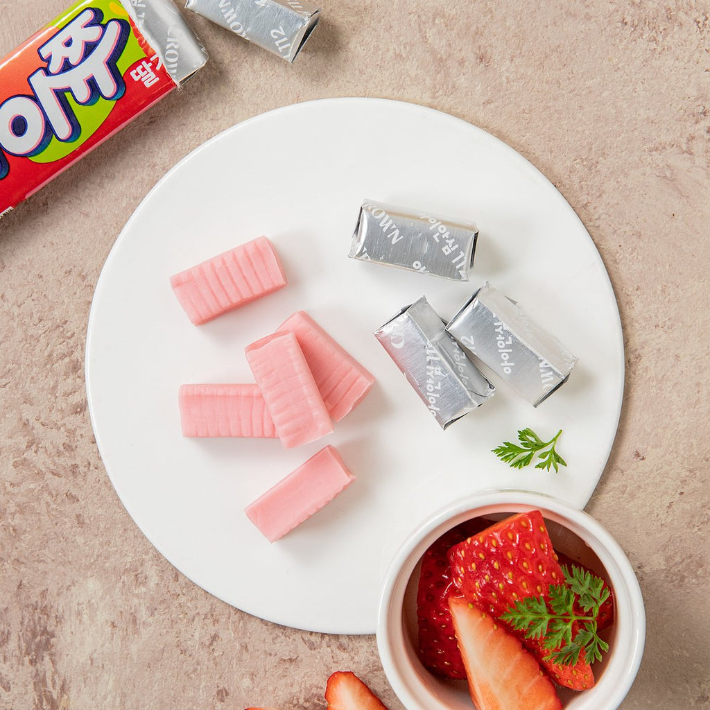 크라운 마이쮸 딸기 44g My Chew Strawberry Sarangmartsg