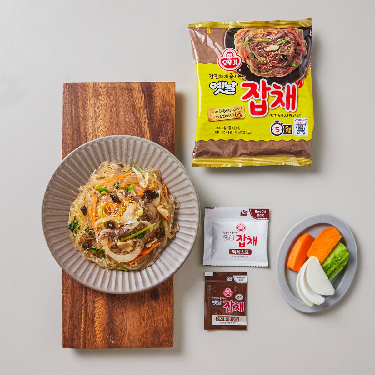 오뚜기 옛날잡채 (75g*4ea) | Instant Japchae | sarangmartsg