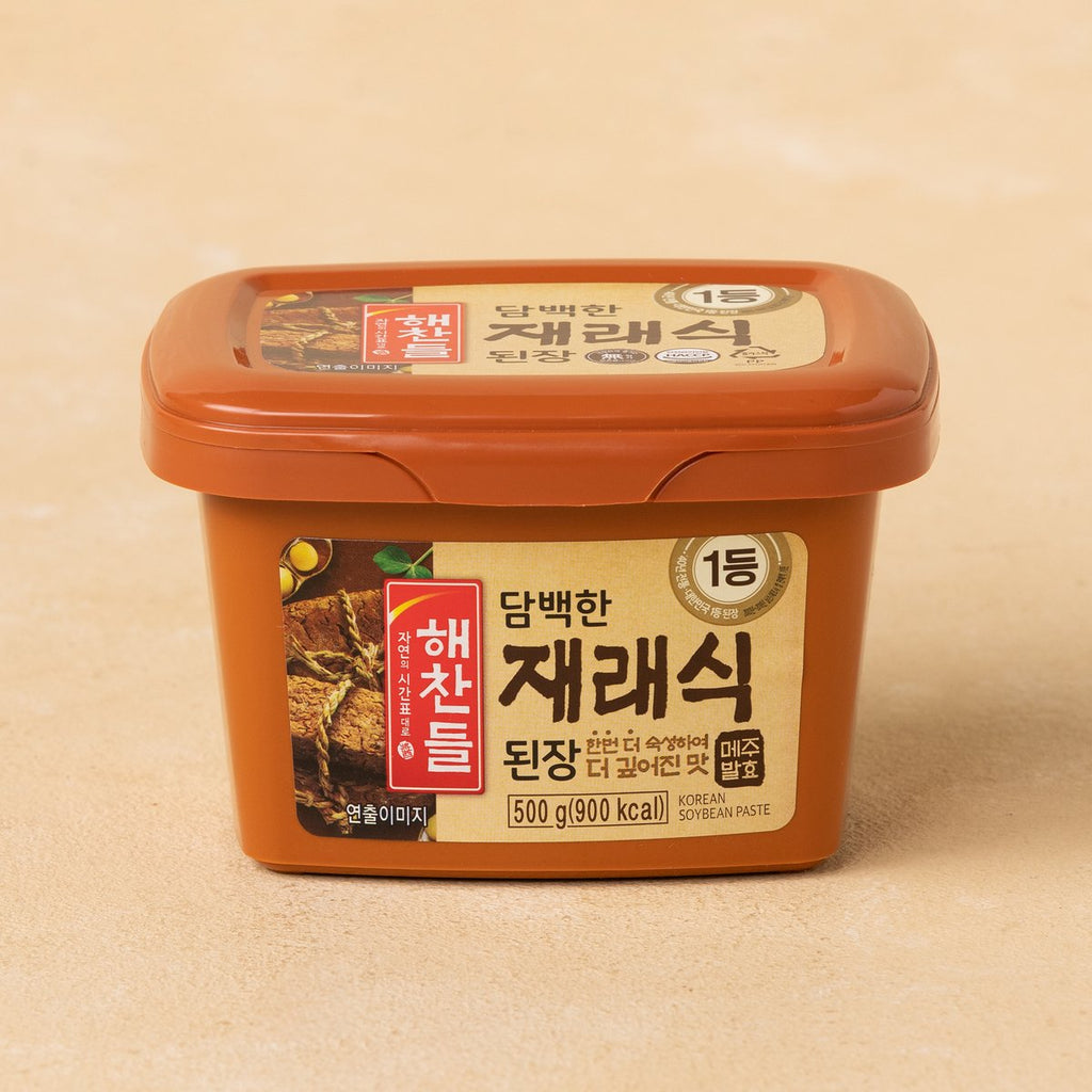 CJ 해찬들 담백한 재래식 된장 500g | Traditional Soybean Paste | sarangmartsg