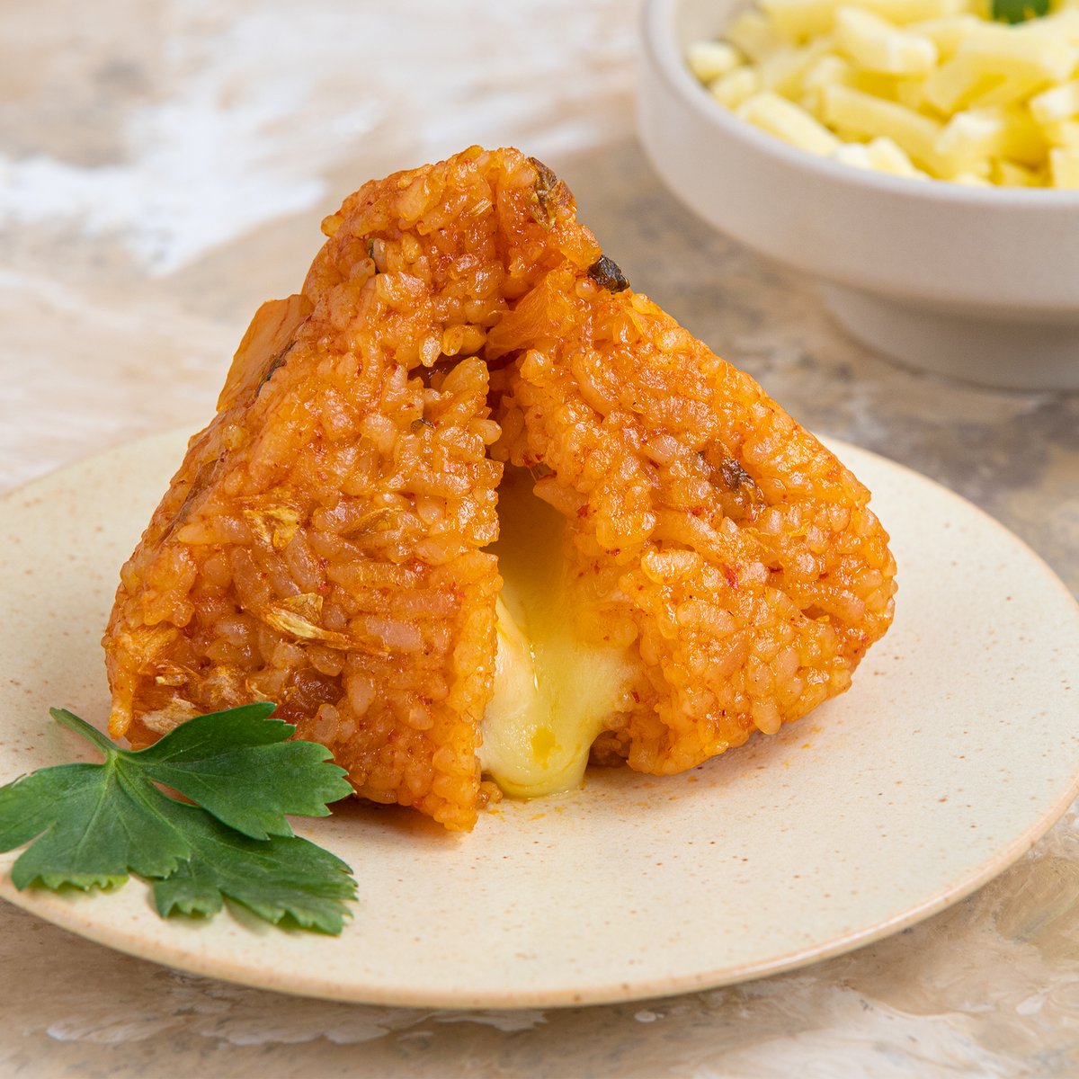 CJ 비비고 김치치즈 주먹밥 500g(5ea) | Kimchi Cheese Fried Rice Balls | sarangmartsg